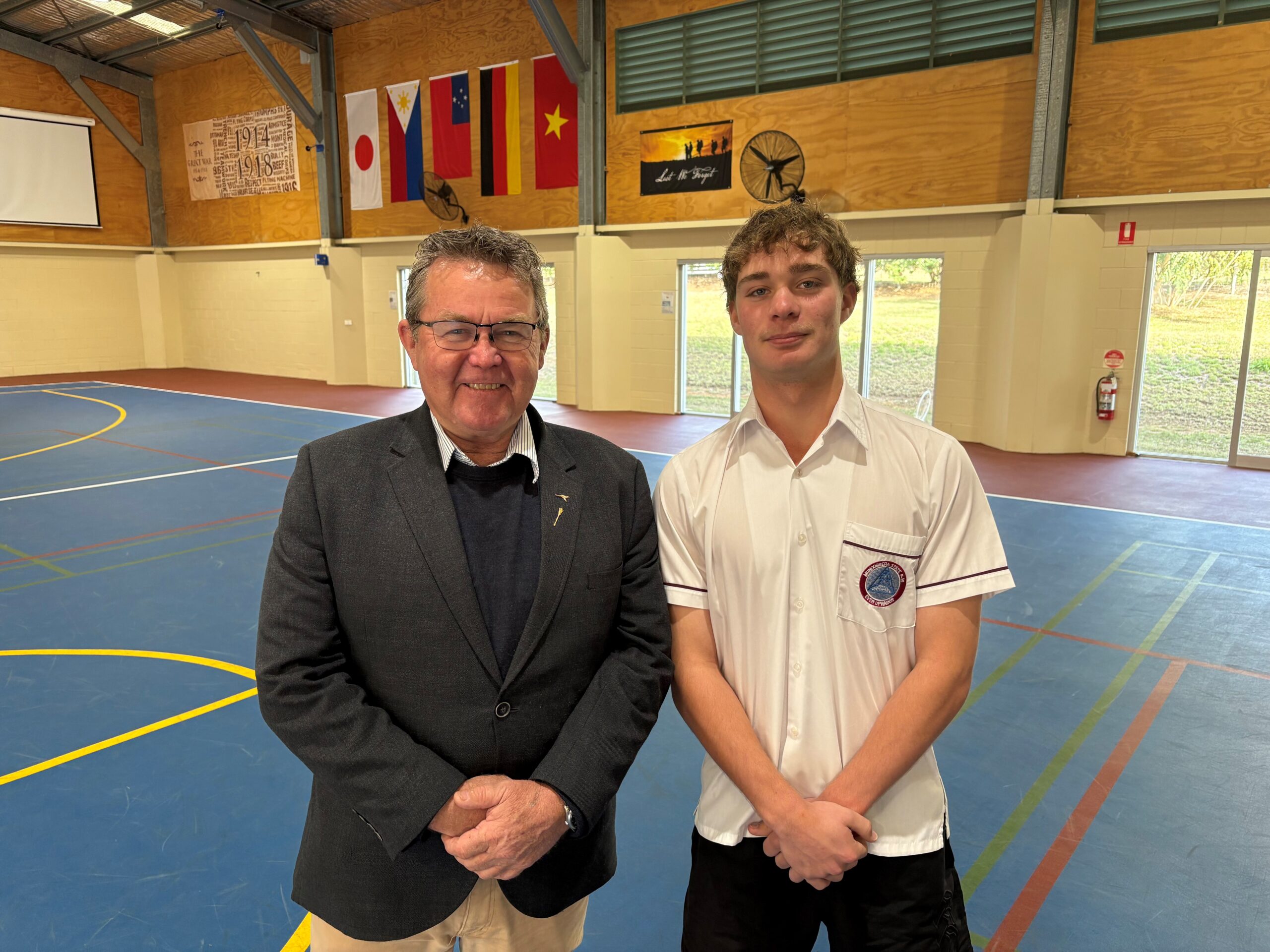 OVER 34K FOR LOCAL ATHLETES - Colin Boyce MP